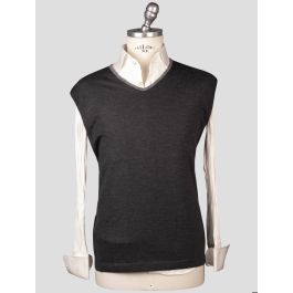 Fioroni Gray Cashmere Gilet | IsuiT