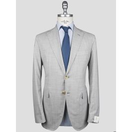 Luigi Borrelli Gray Virgin Wool Silk Suit | IsuiT