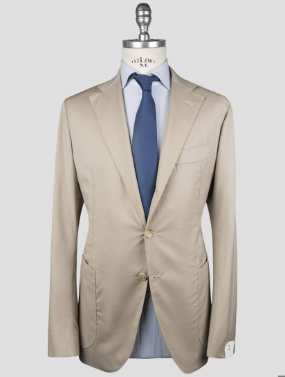 Luigi Borrelli Beige Virgin Wool Suit | IsuiT