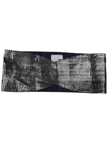 Zilli Silver Leather Snake Foulard | IsuiT