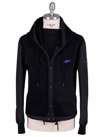 Kiton Knt Black Modal Coat | IsuiT