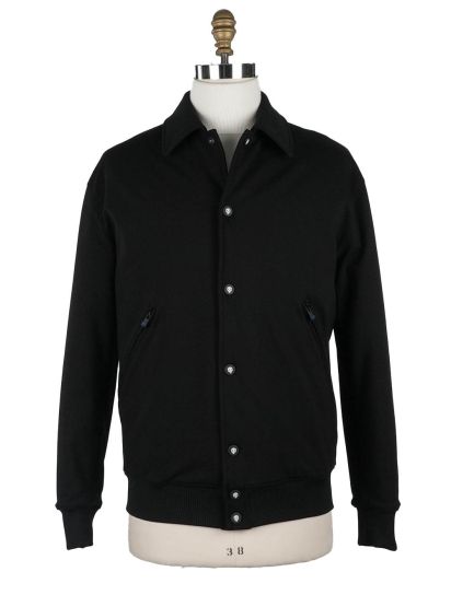 KNT Kiton Black Viscose Pa Ea Coat Special Edition | IsuiT