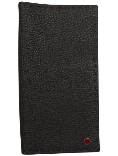Kiton Brown Leather Document Holder | IsuiT