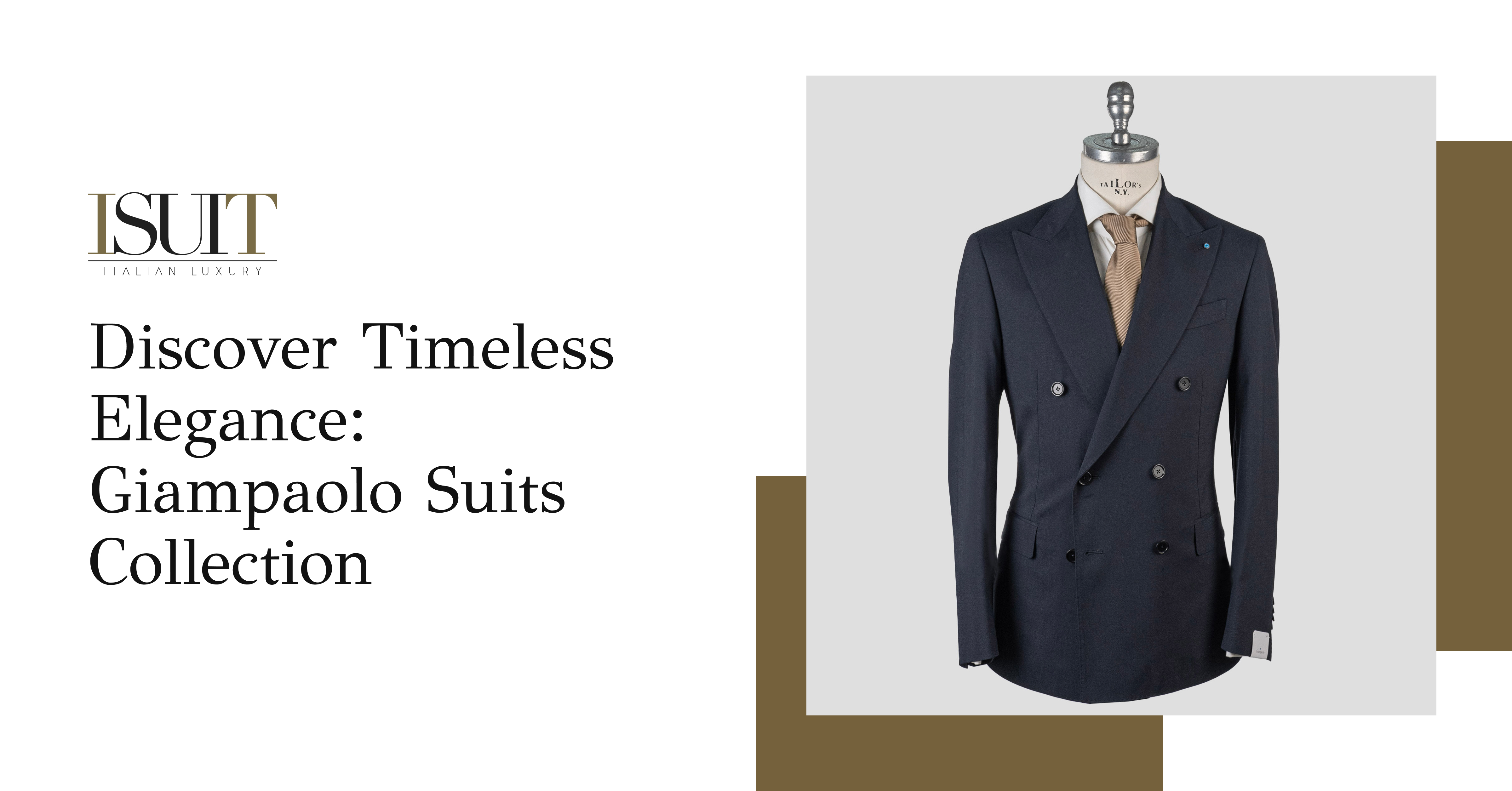 Discover Timeless Elegance: Giampaolo Suits Collection | IsuiT